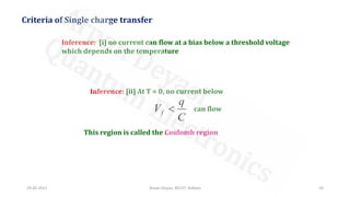 Single Electron Transistor | PDF