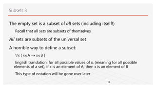 Explore the foundational concepts of sets in discrete mathematics | PPT