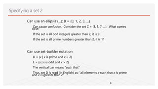 Explore the foundational concepts of sets in discrete mathematics | PPTX