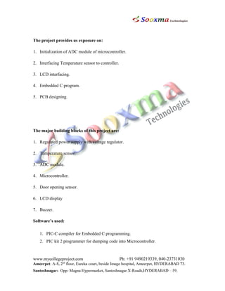 Set 331. micro controller based refrigeration control system | PDF