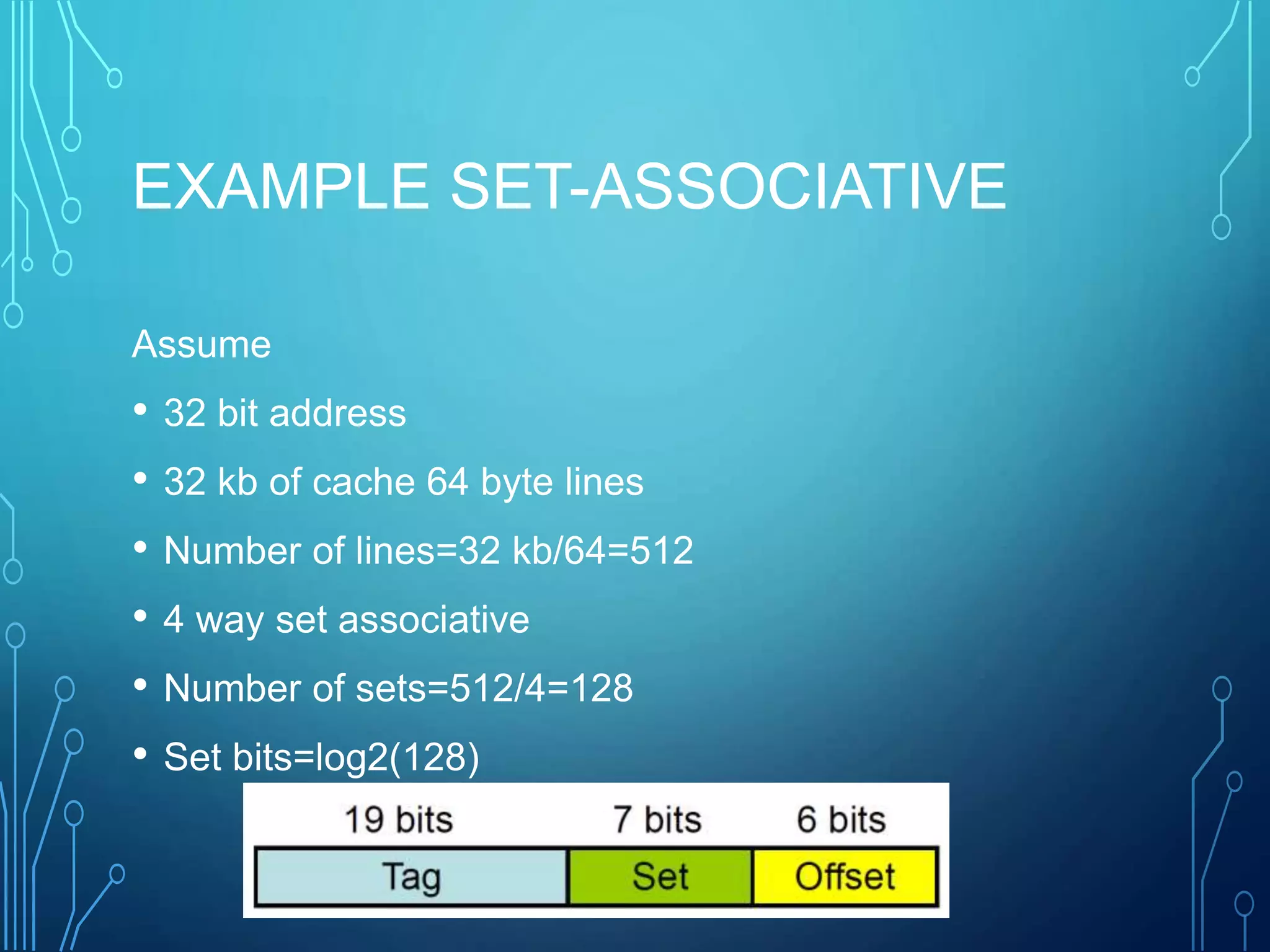Set associative mapping | PPTX