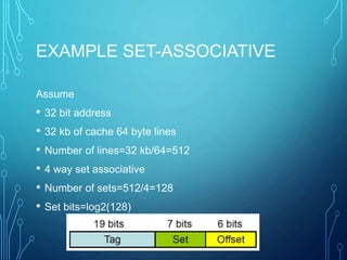 Set associative mapping | PPTX