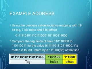 Set associative mapping | PPTX