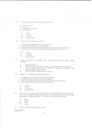 TBE Past Year Question Set B | PDF