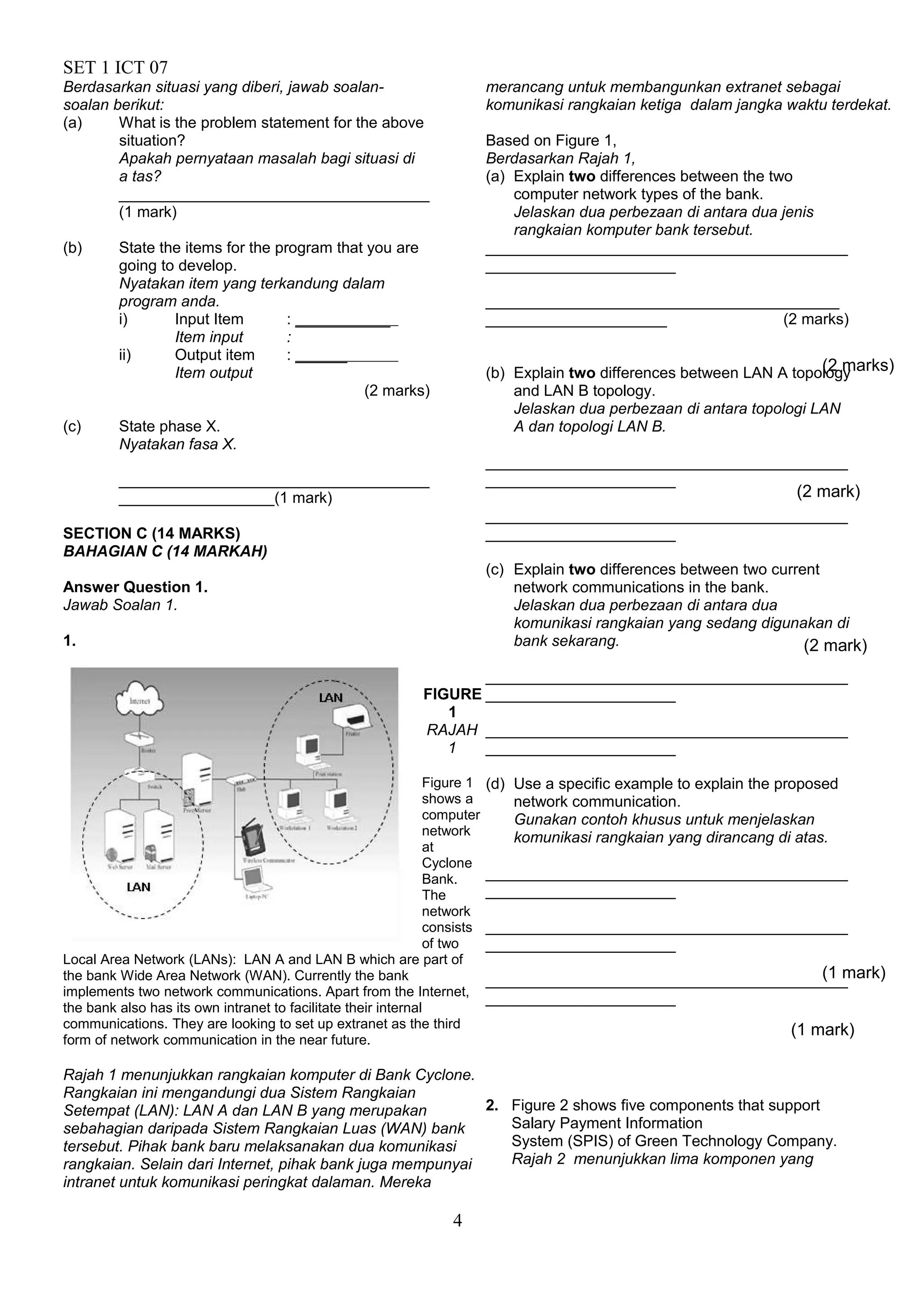 Set1 ict-question | DOC | Internet | Computing