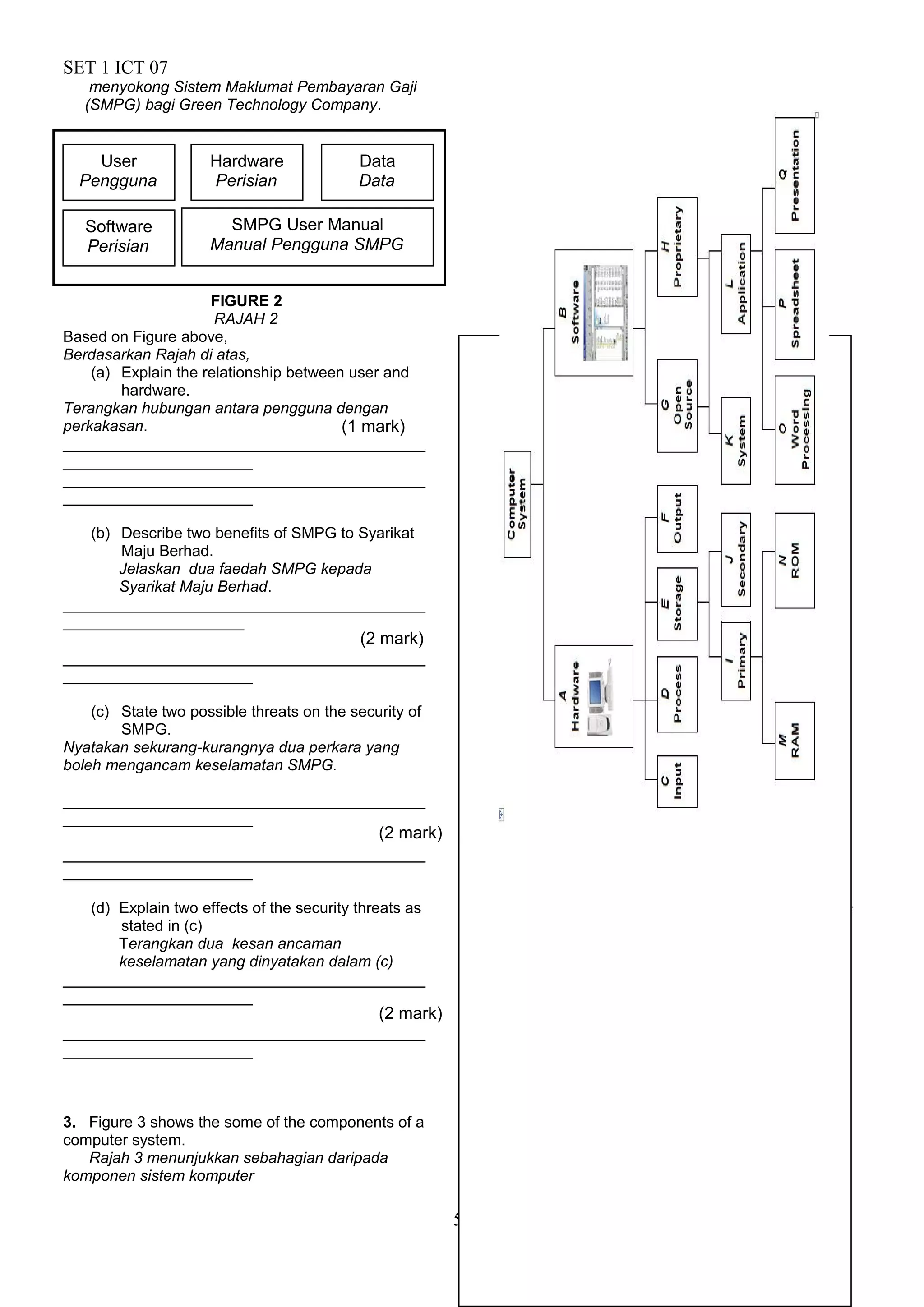 Set1 ict-question | DOC | Internet | Computing
