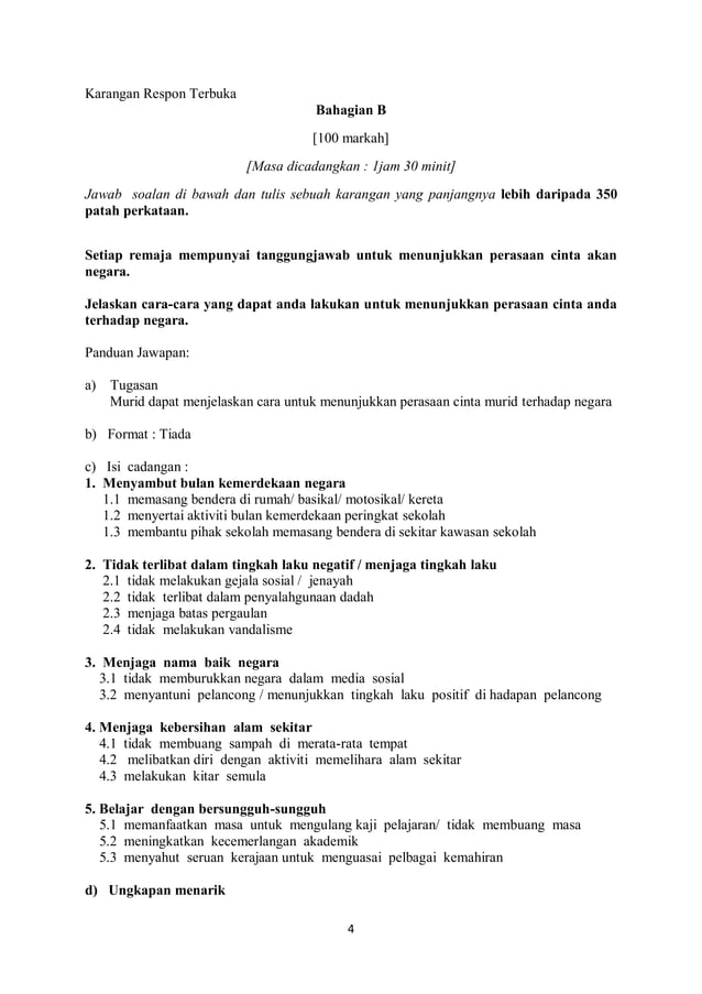 Set 1 modul bm kertas 1 cemerlang | PDF