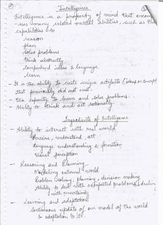 Artificial Intelligence Notes- Set2 | PDF