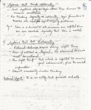 Artificial Intelligence Notes- Set2 | PDF