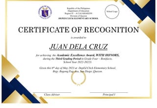 SET 2.pptx certificate graduation to sub | PPT