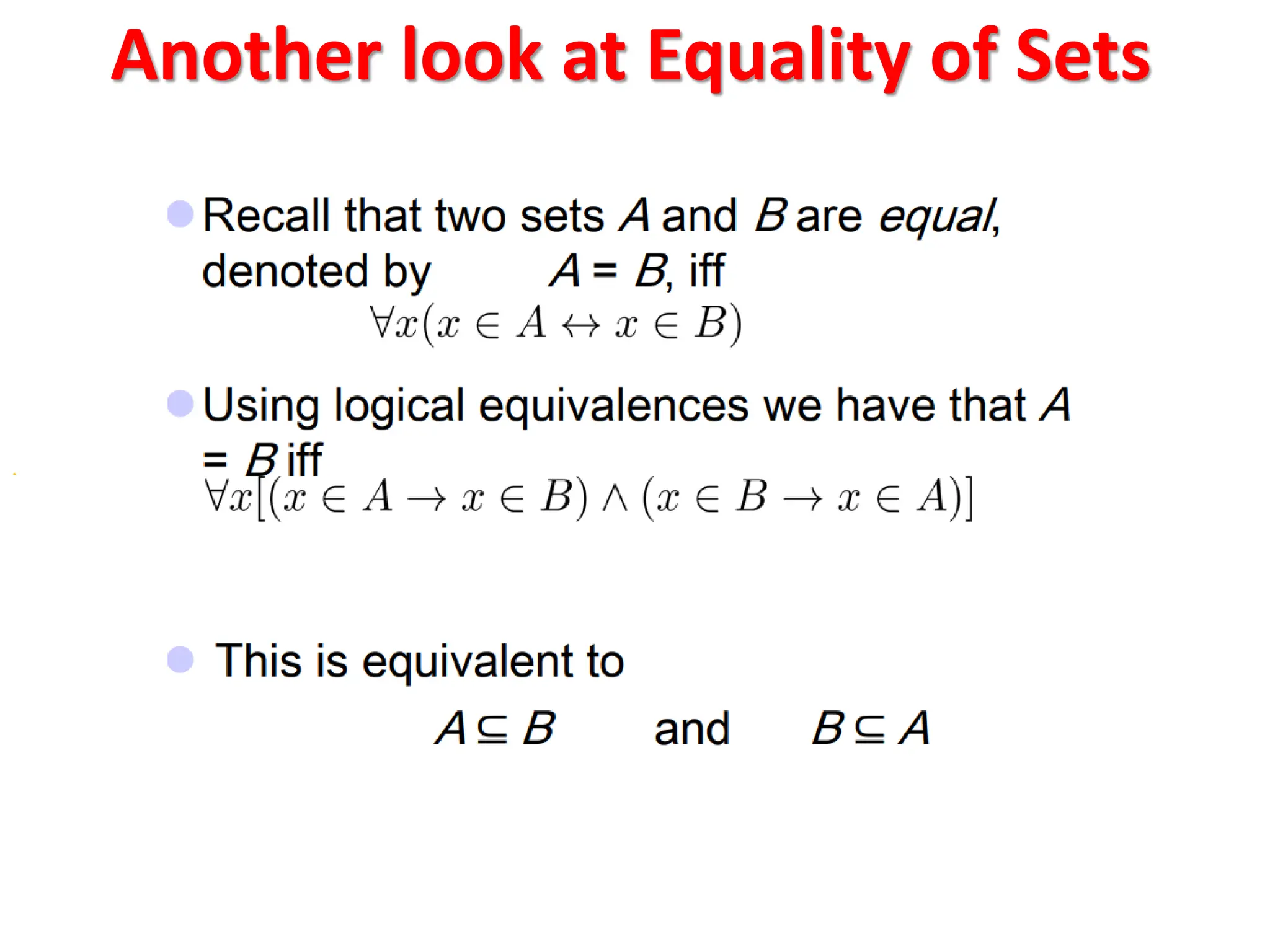 Basic structures of SETS in Discrete Mathematics. | PPT Basic structures of SETS in Discrete Mathematics. | PPT