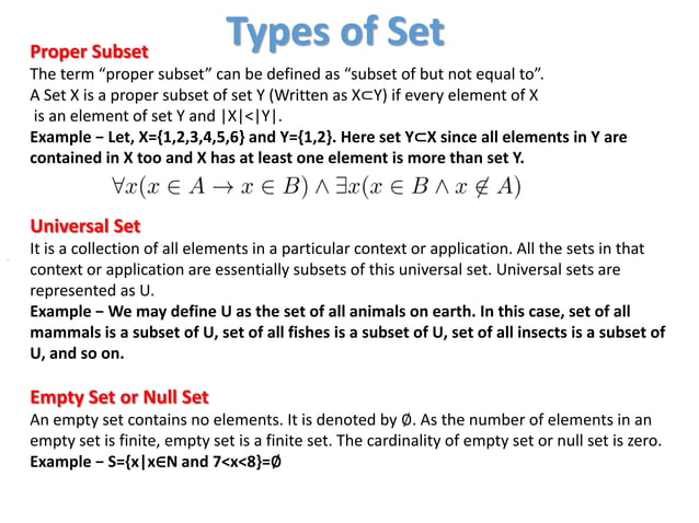 Basic structures of SETS in Discrete Mathematics. | PPT