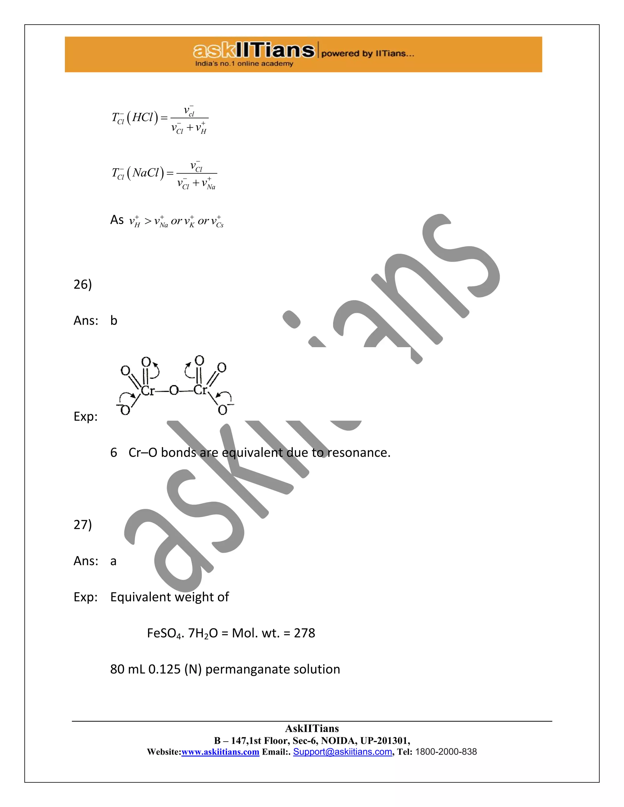 IIT JEE Main Sample Paper Set2_Answer | PDF