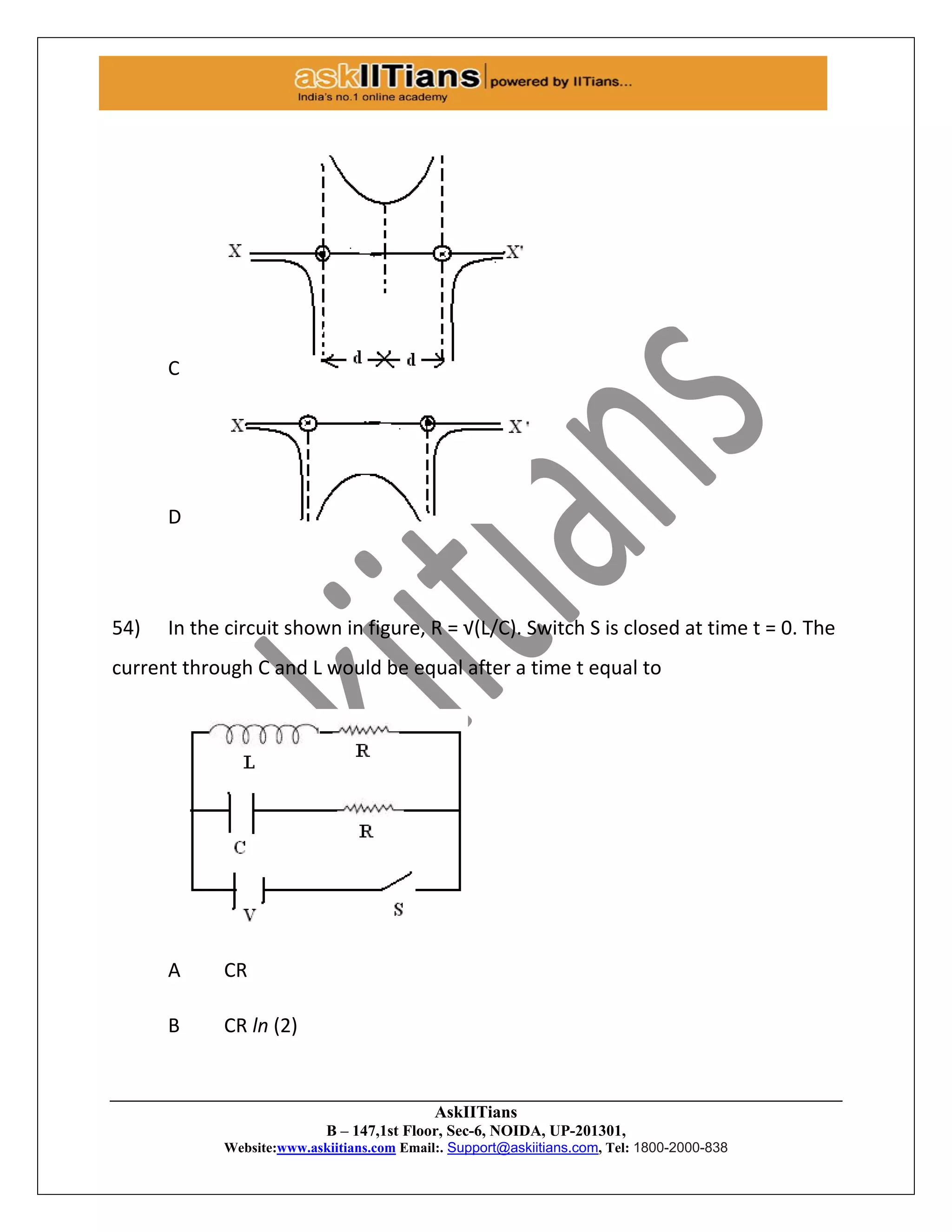 IIT JEE Main Sample Paper Set2 Questions | PDF