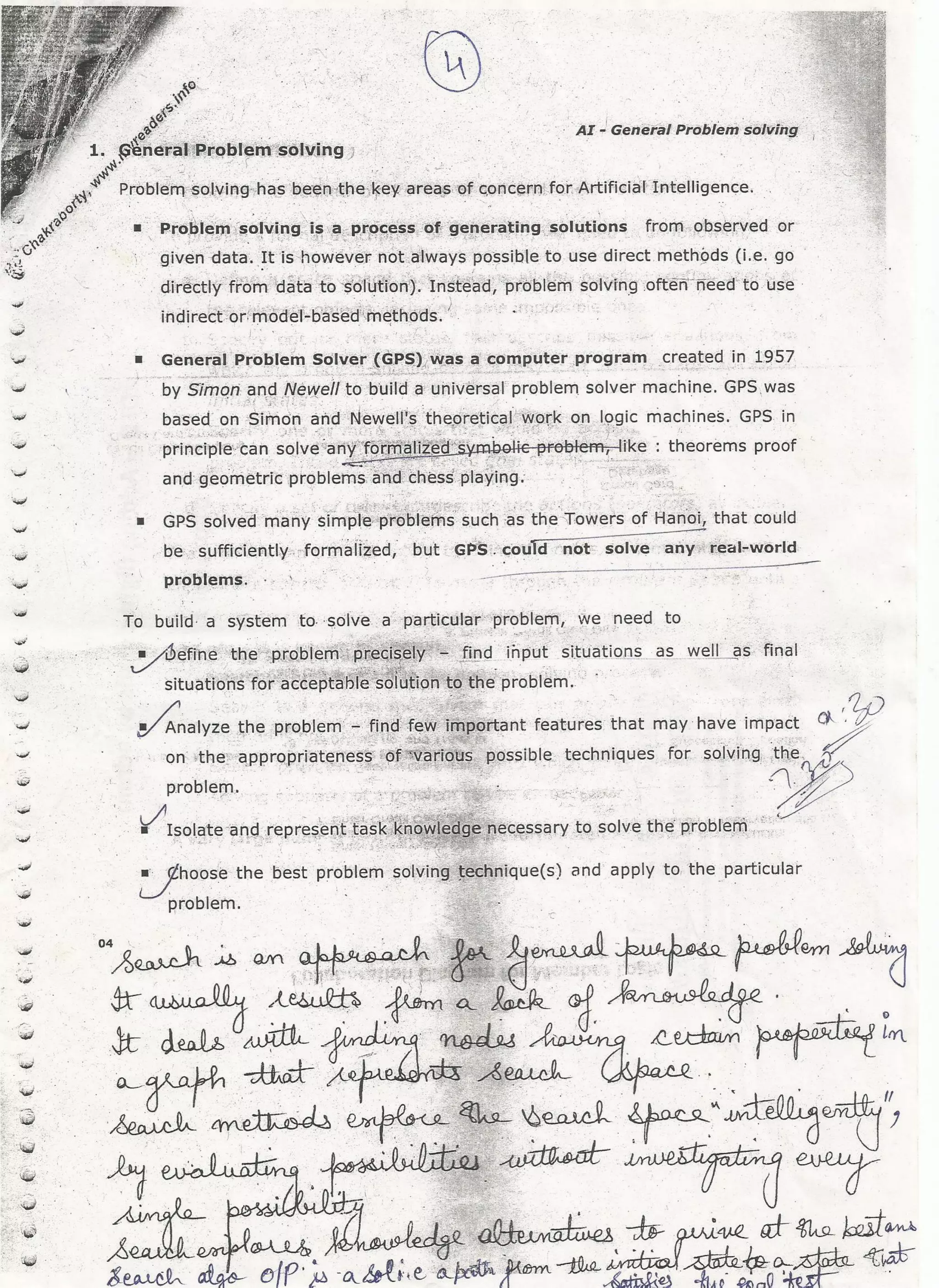 Artificial Intelligence Notes- Set4 | PDF