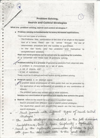 Artificial Intelligence Notes- Set4 | PDF