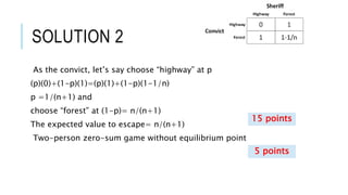 Set 4 quiz of zero-sum games | PPT