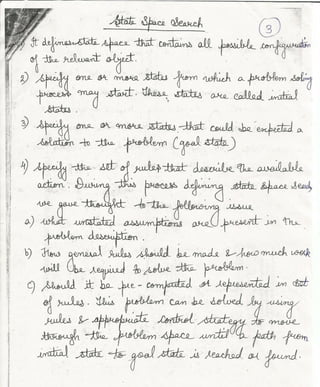 Artificial Intelligence Notes- Set5 | PDF
