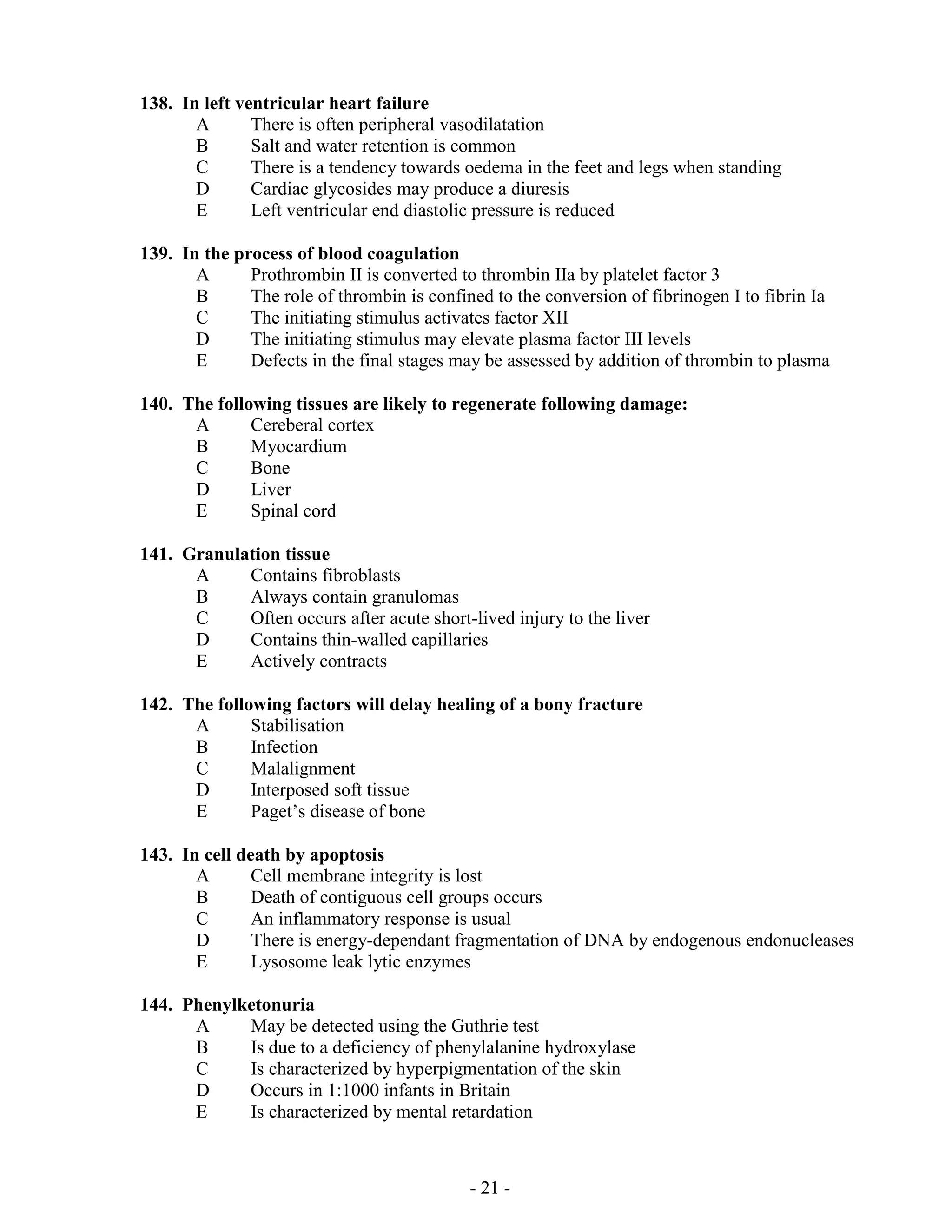 MRCOG PART 1 PRACTICE MCQ | PDF