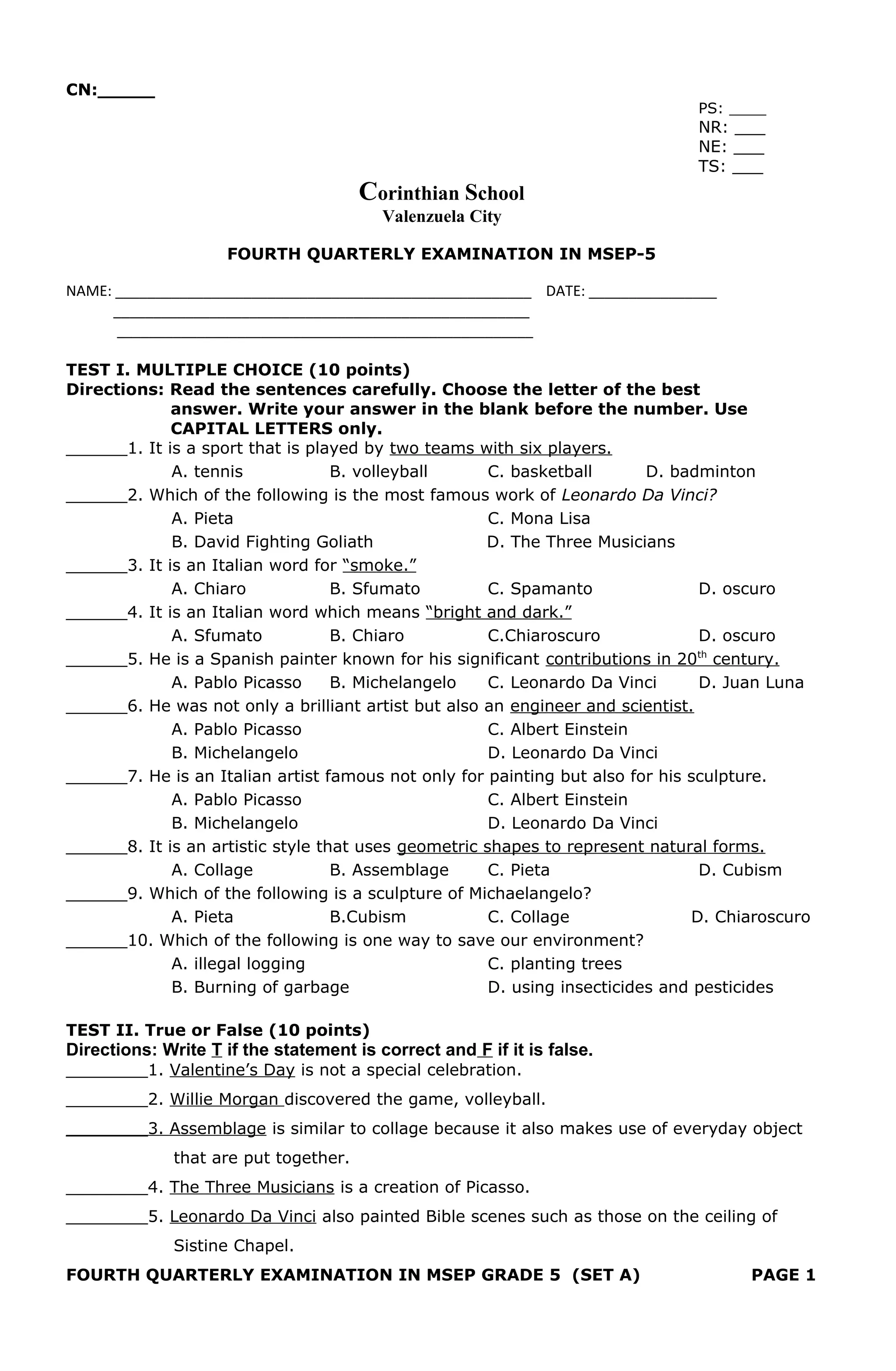 Set a.msep.5docx | DOC