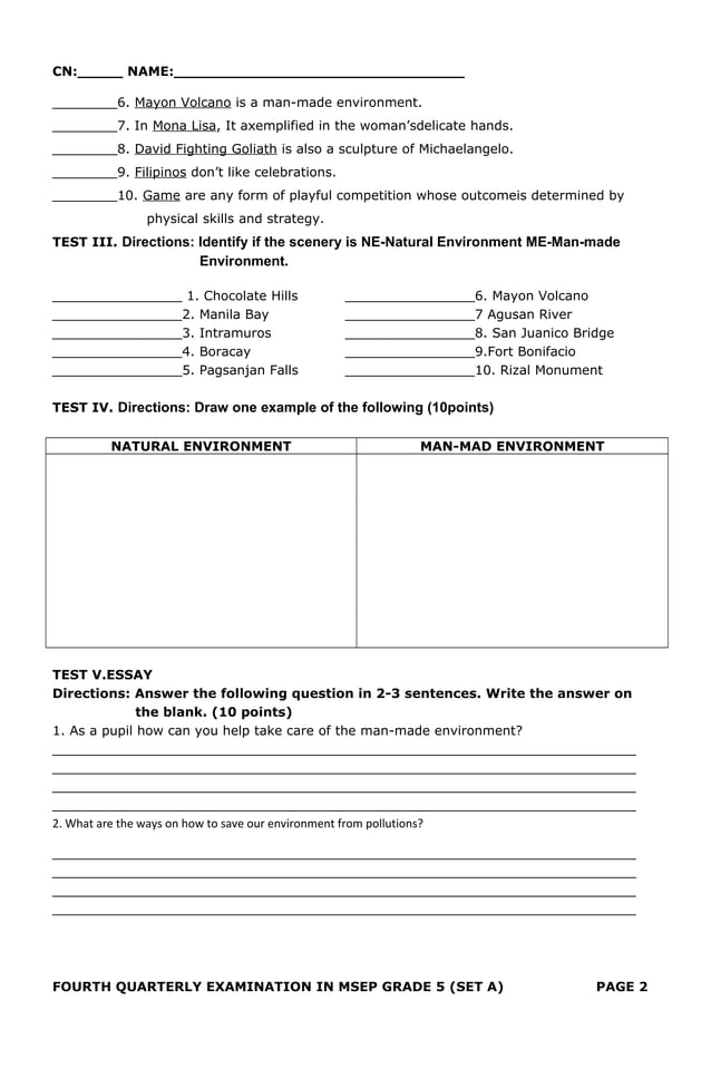 Set a.msep.5docx | PDF