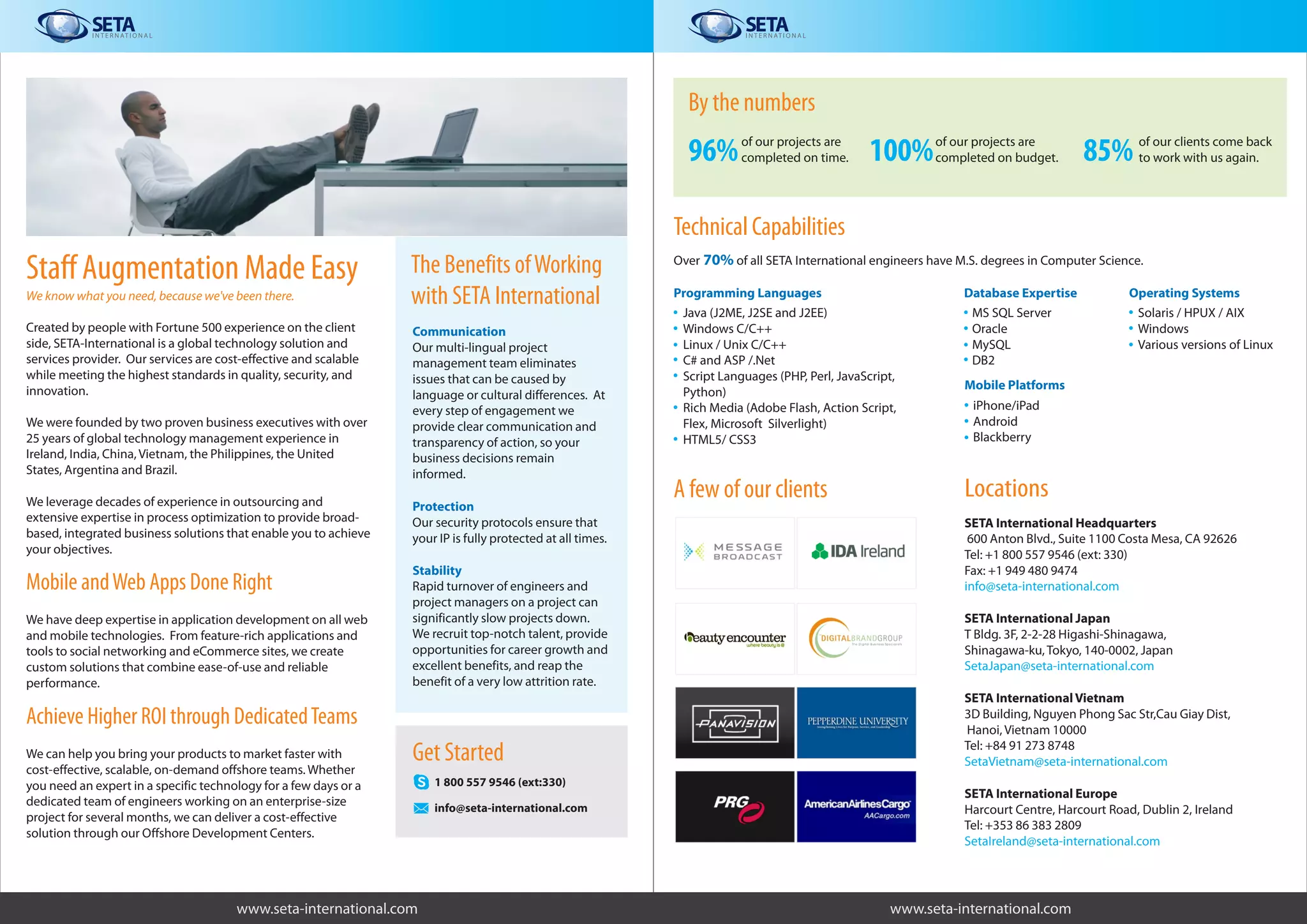 SETA Datasheet | PPT