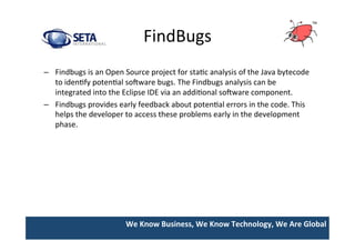 Aandroid coding convention and quality assurance plugin | PDF