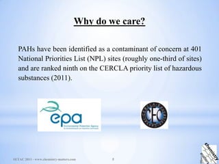 PAH Analytical Techniques and Impacts on Risk Assessment | PPTX