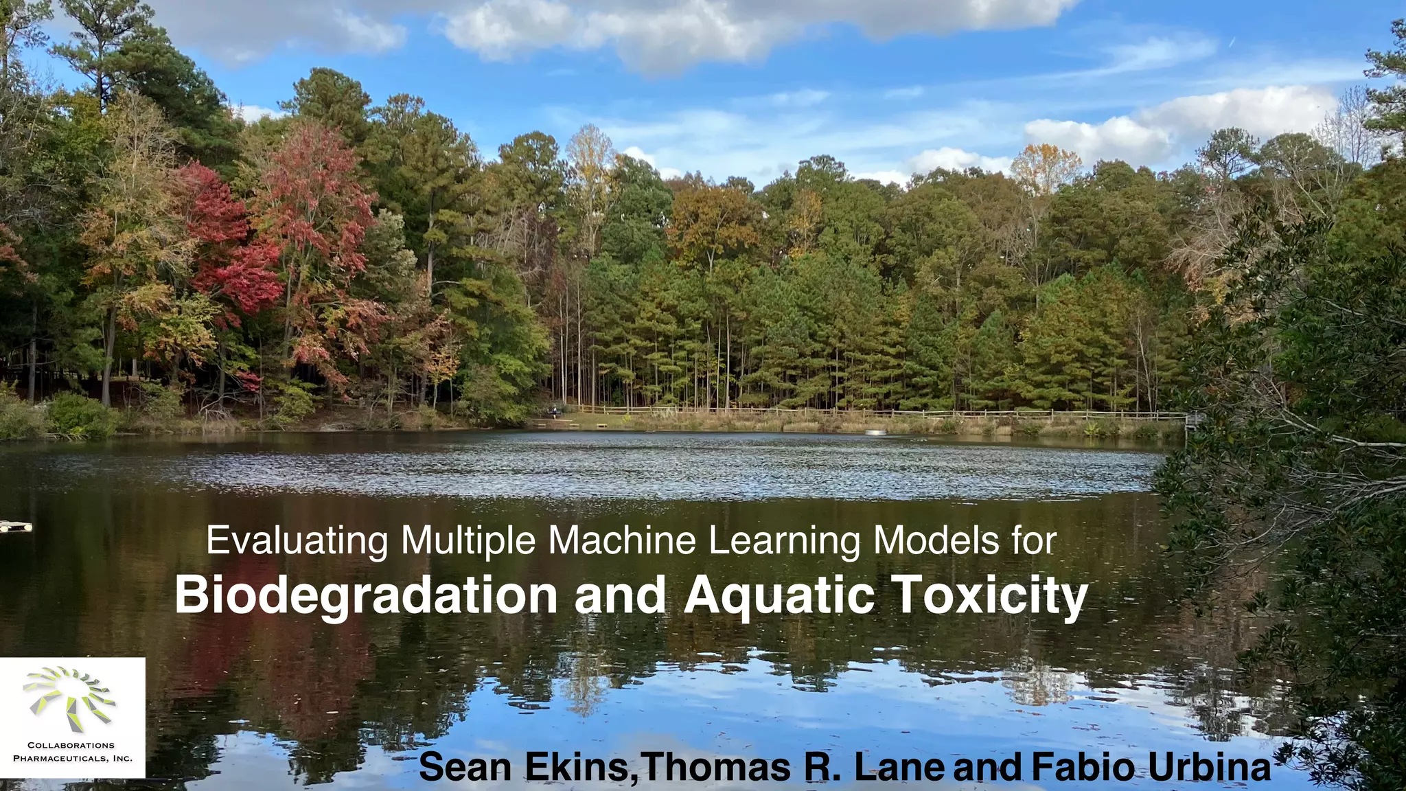 Evaluating Multiple Machine Learning Models for Biodegradation and ...