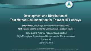 SETAC HTS SFlood | PPTX