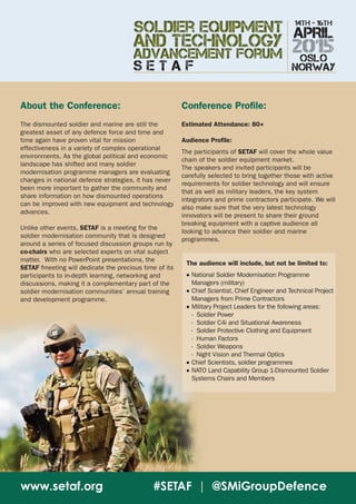 SETAF 2015 Sponsorship Prospectus | PDF