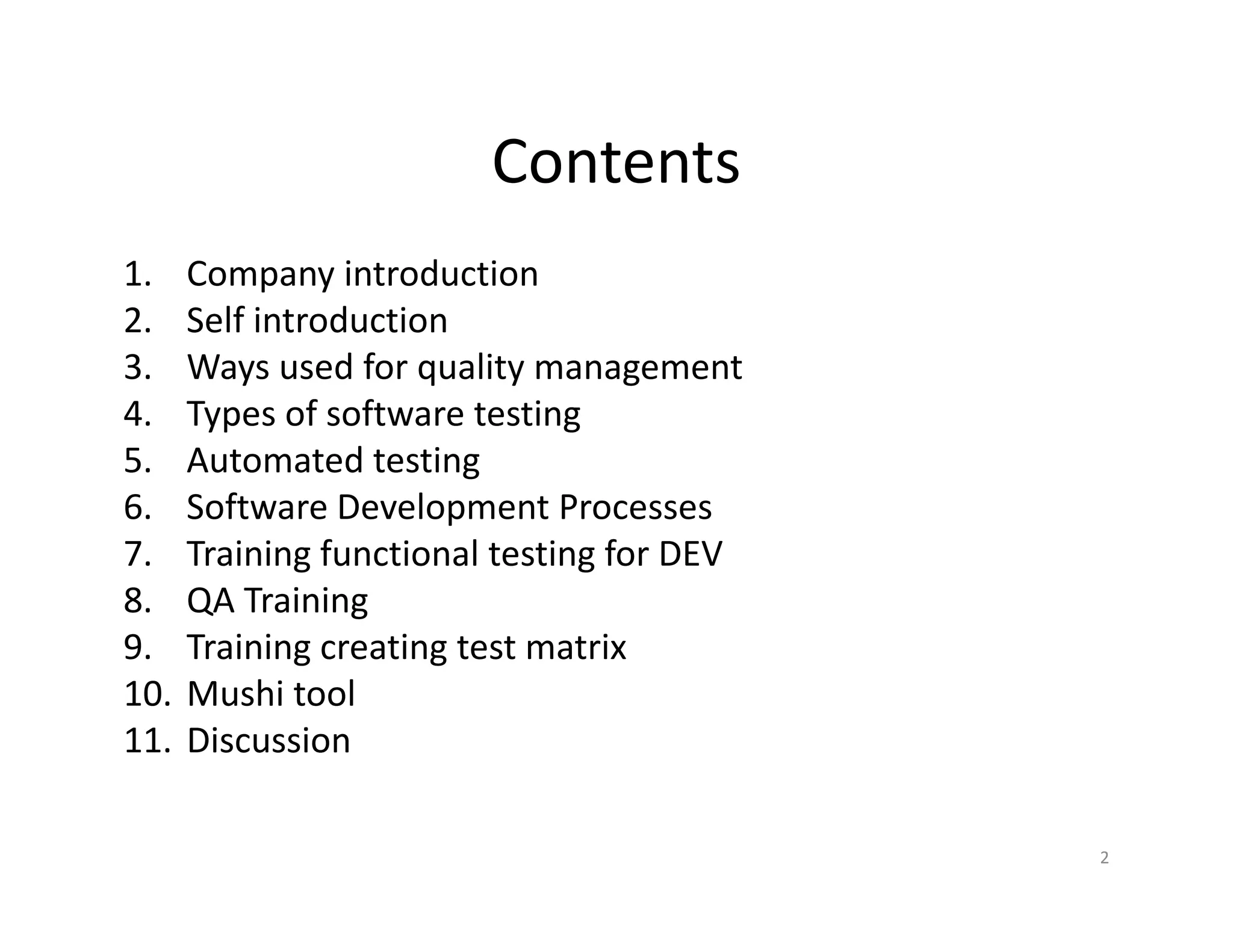 Quality Management Introduction | PPT