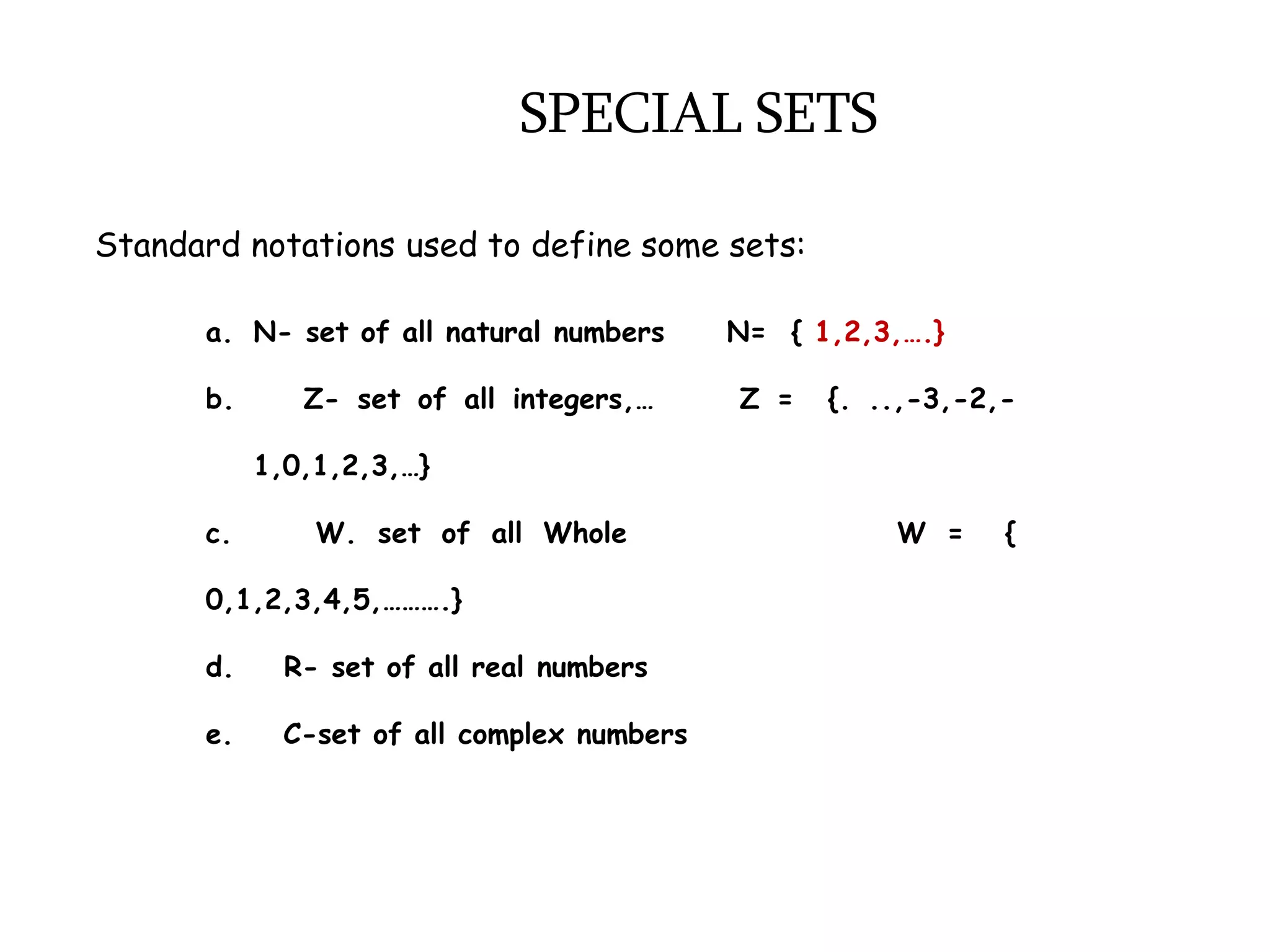 Set and its types | PPTX