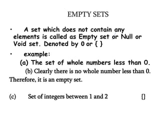 Set and its types | PPTX