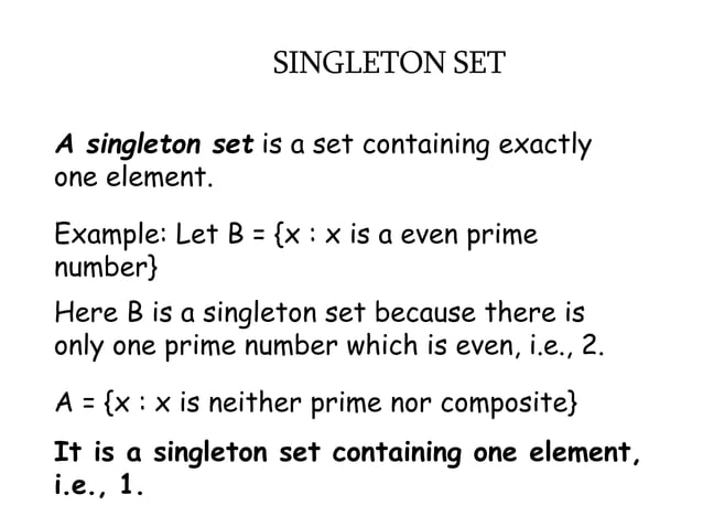 Set and its types | PPTX