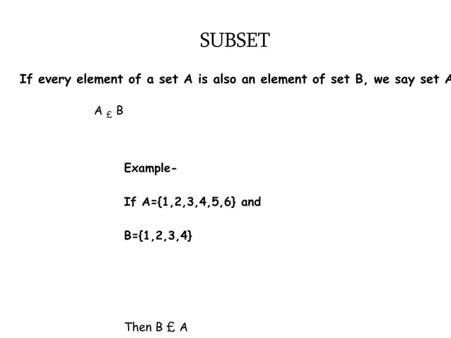 Set and its types | PPTX