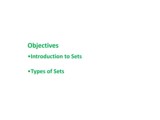 Set and its types | PPTX