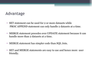 Set and Merge | PPT