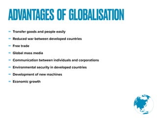 Globalisation Setareh Keyhani | PPT