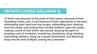 LDS (Mormon) Sunday School Lesson - Helaman 1-5 (A Sure Foundation) | PPT