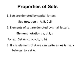 Set concepts | PPT