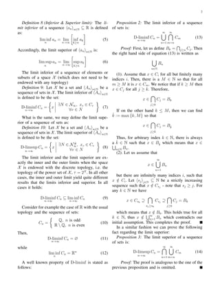 Set convergence | PDF
