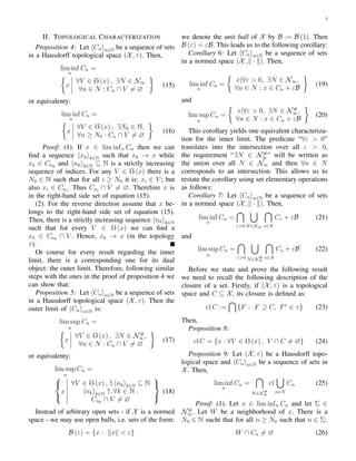 Set convergence | PDF
