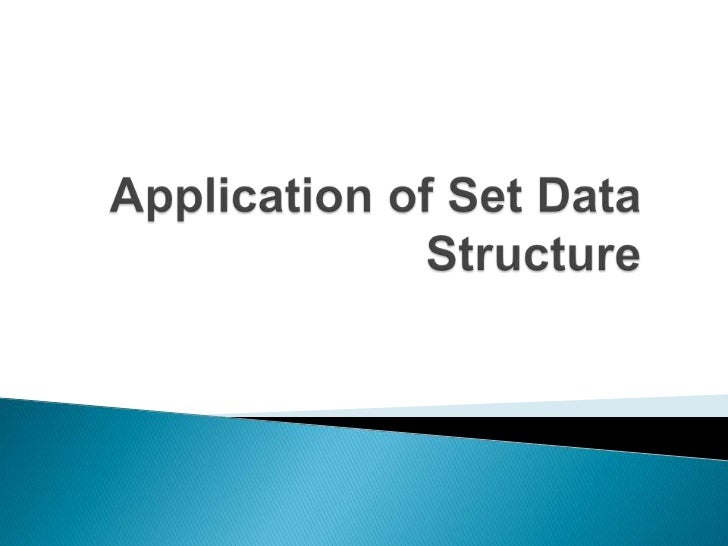 Set data structure 2