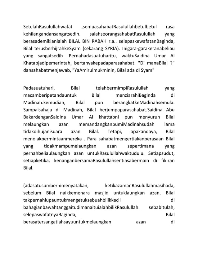 Setelah rasulullah wafat | PDF