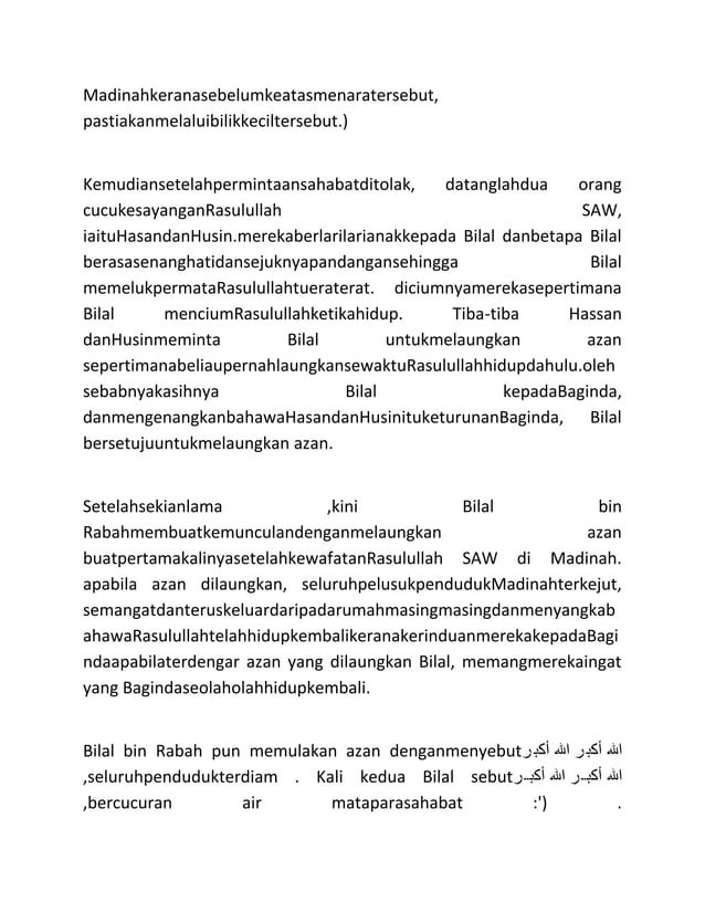 Setelah rasulullah wafat | PDF