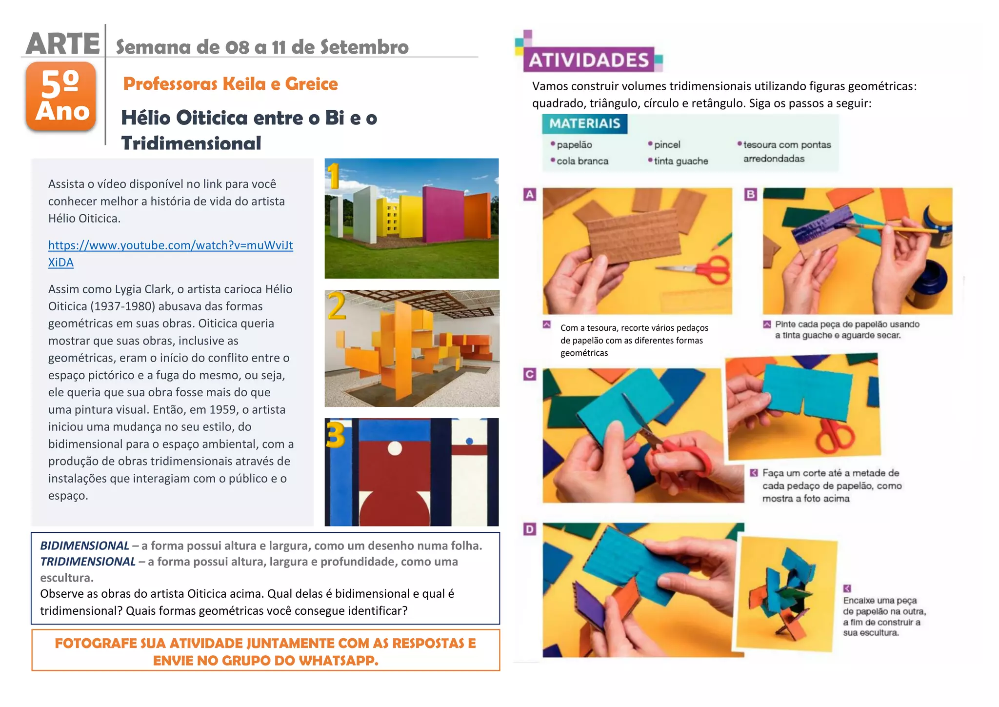 Bi e tridimensional - Hélio Oiticica | PPT