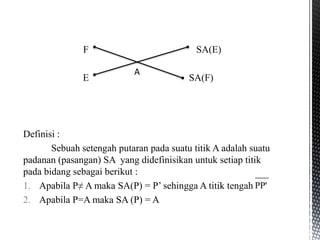 Setengah putaran | PPTX