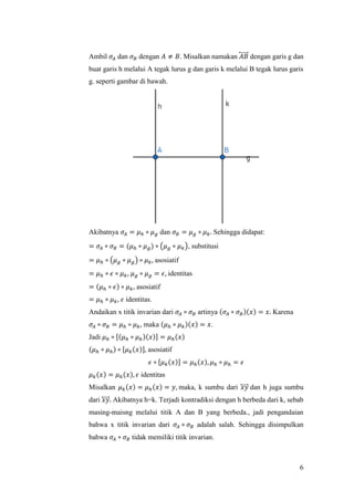 Setengah Putaran dan Ruas Garis Berarah | Geometri Transformasi | PDF