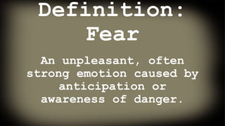 Faith Over Fear - Being Set Free From Free by Jesus | PPTX